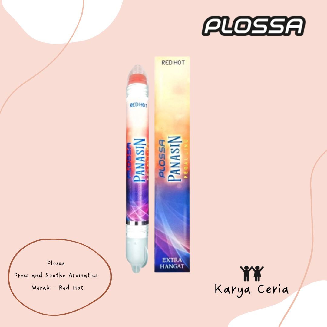 Plossa Merah Panasin Red Hot Extra Hangat Pegal Linu Essential Oil ...