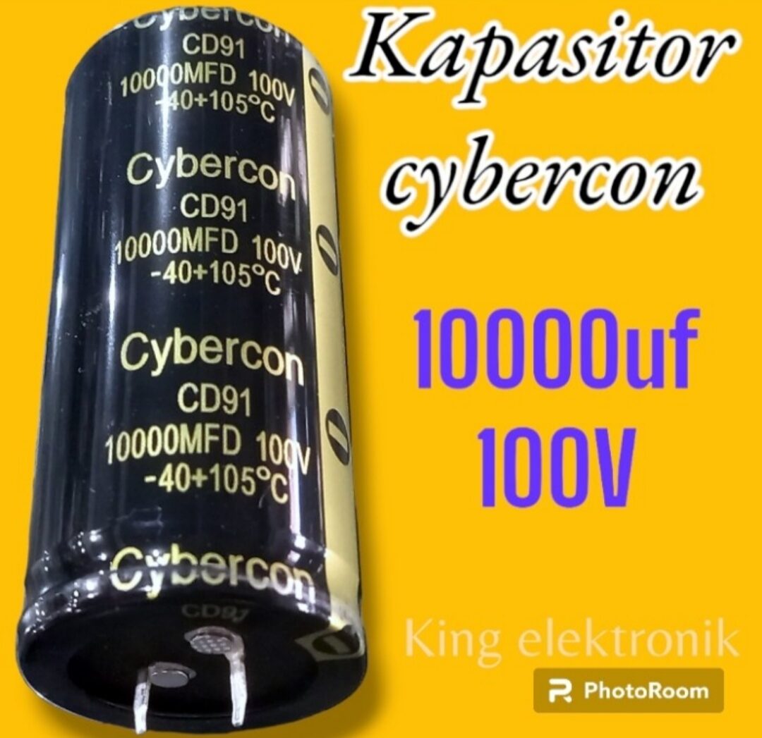 KAPASITOR ELCO 10000UF/100V CYBERCON (harga satuan) | Lazada Indonesia