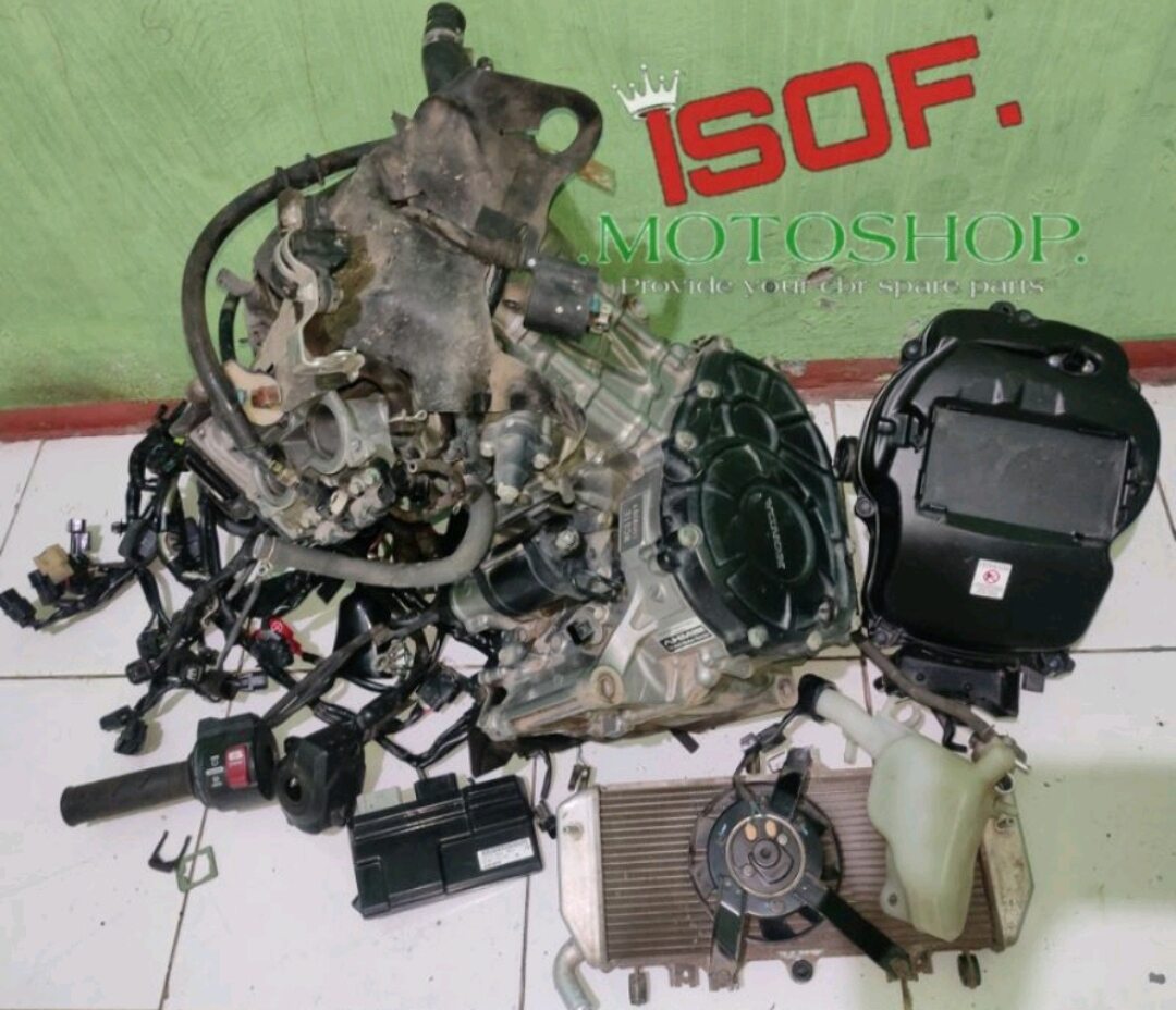 Mesin set Cbr 250rr k64 - Engine set cbr 250rr + surat lengkap | Lazada ...