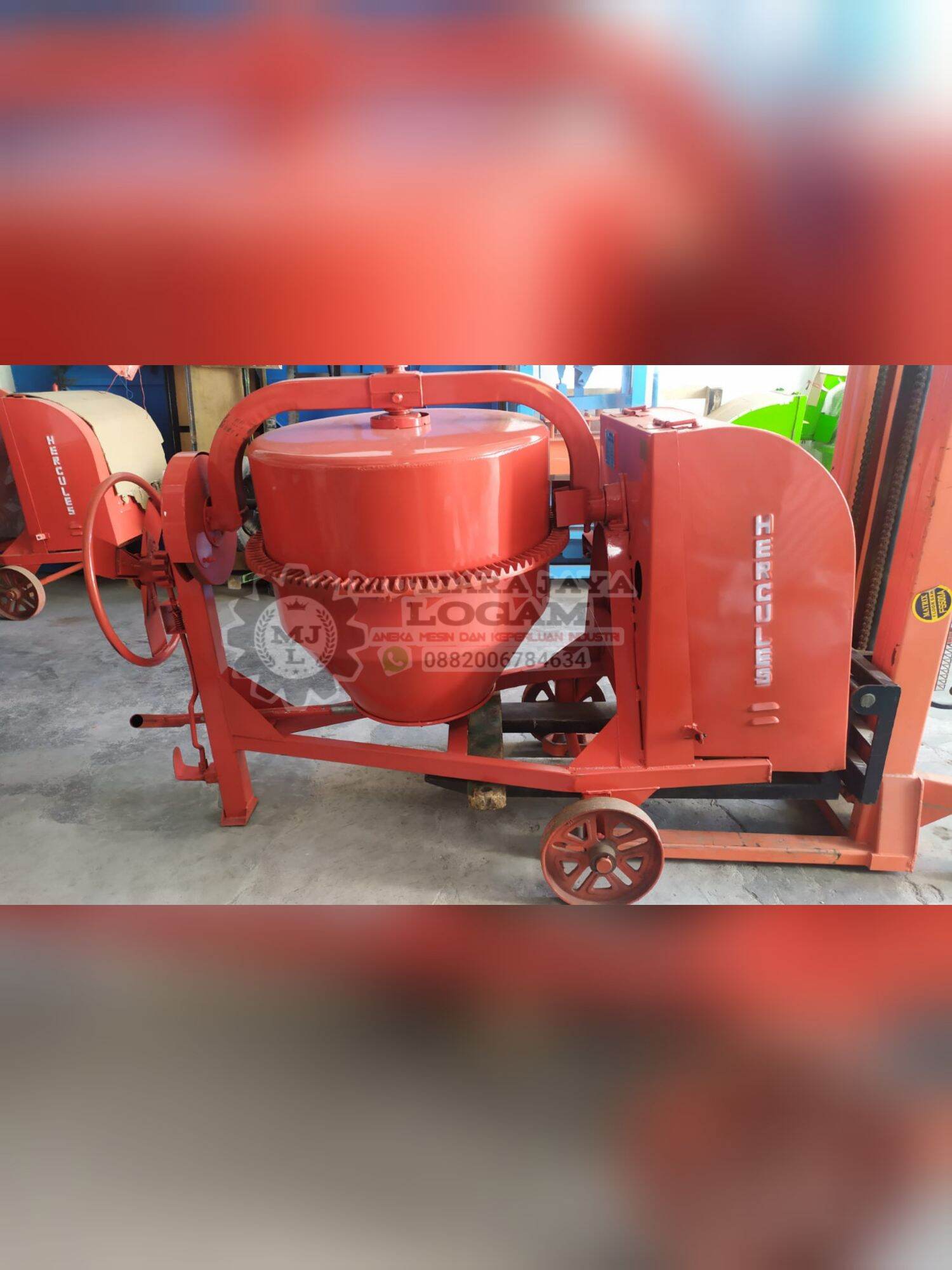 Mesin Molen Cor Hercules / Molen Cor Beton Hercules / Mixer Molen Cor ...