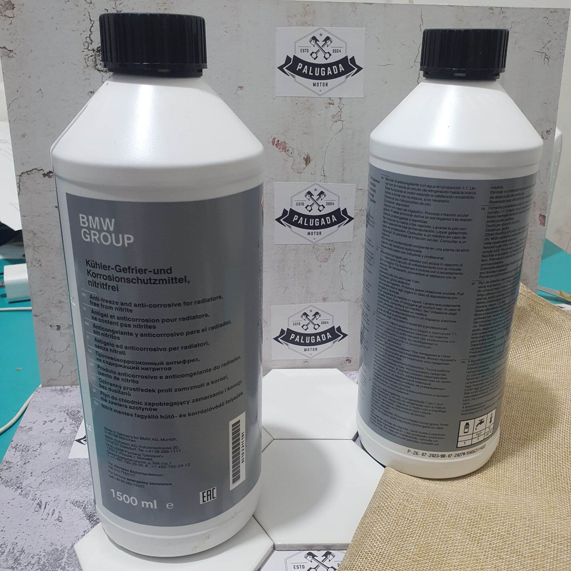 Air Cairan Pendingin Radiator Coolant Colant Genuine Asli BMW Original ...