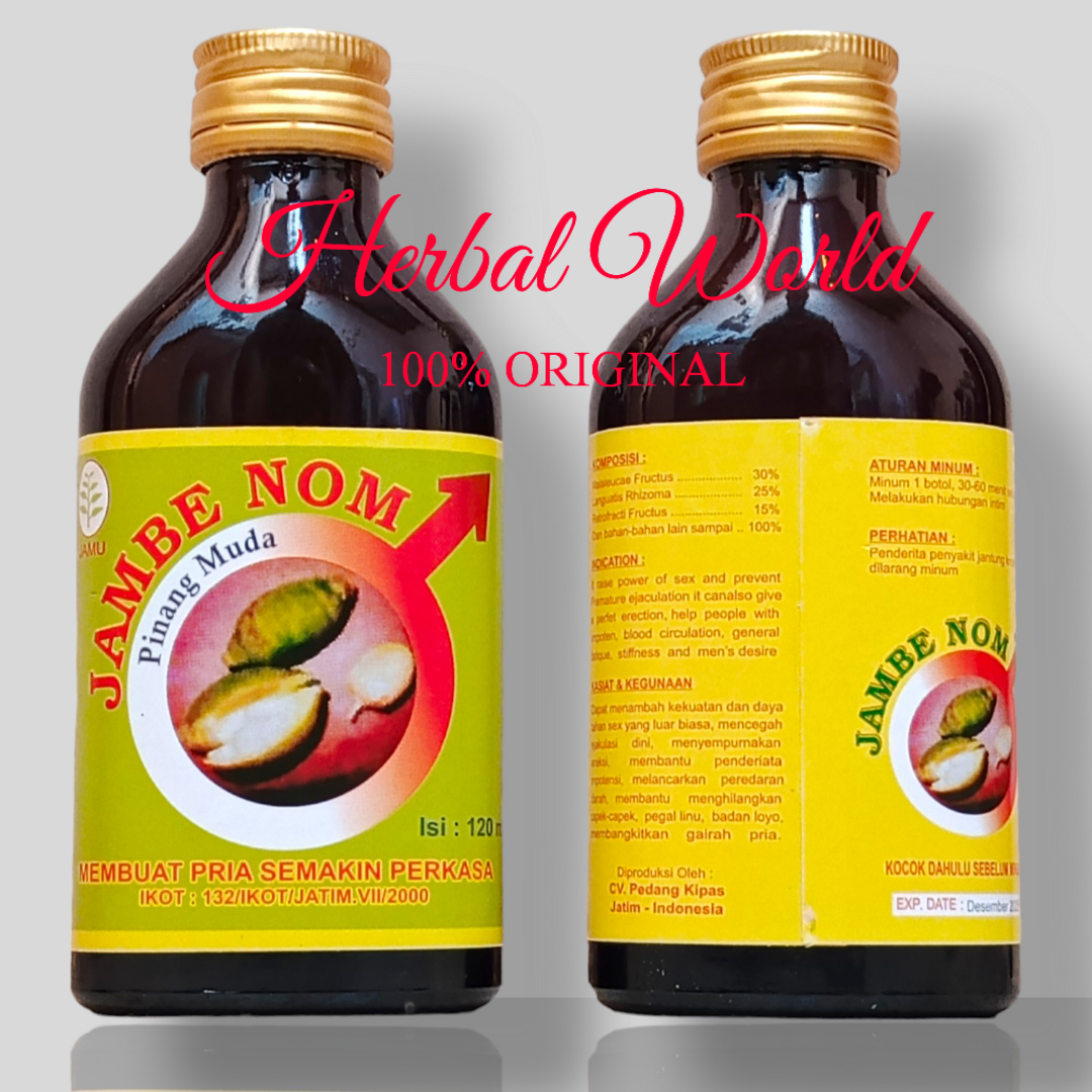 Jambe Nom Pinang Muda jamu lelaki original | Lazada Indonesia
