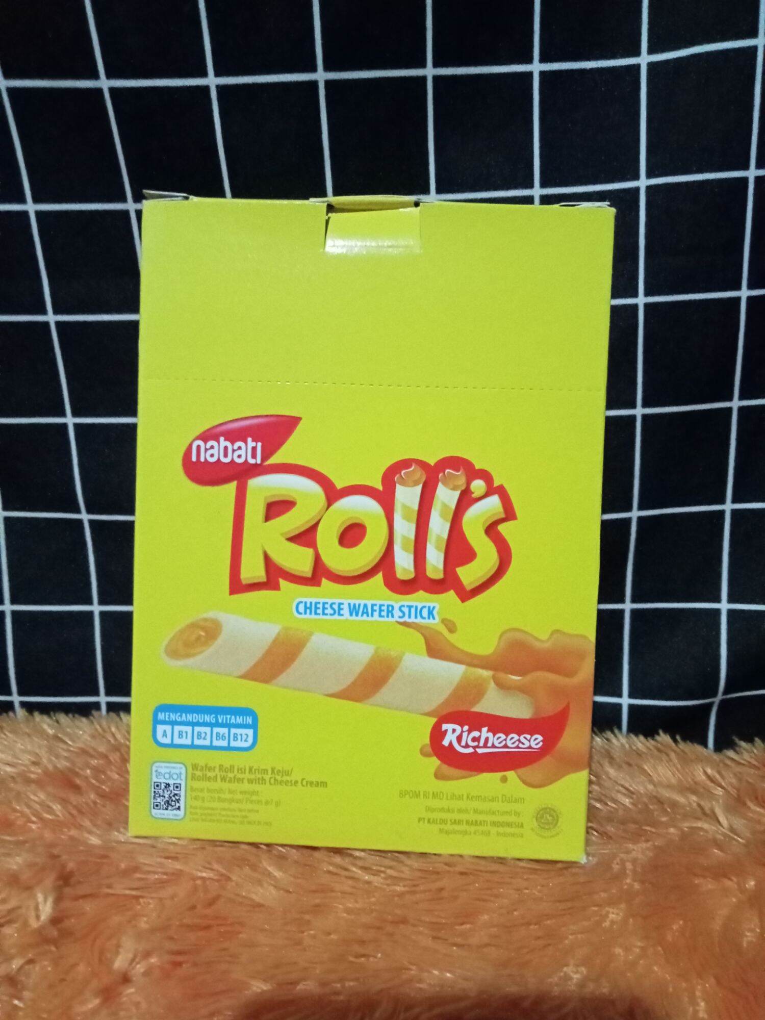 rolls cheese wafer stik Richeese isi 20pcs | Lazada Indonesia