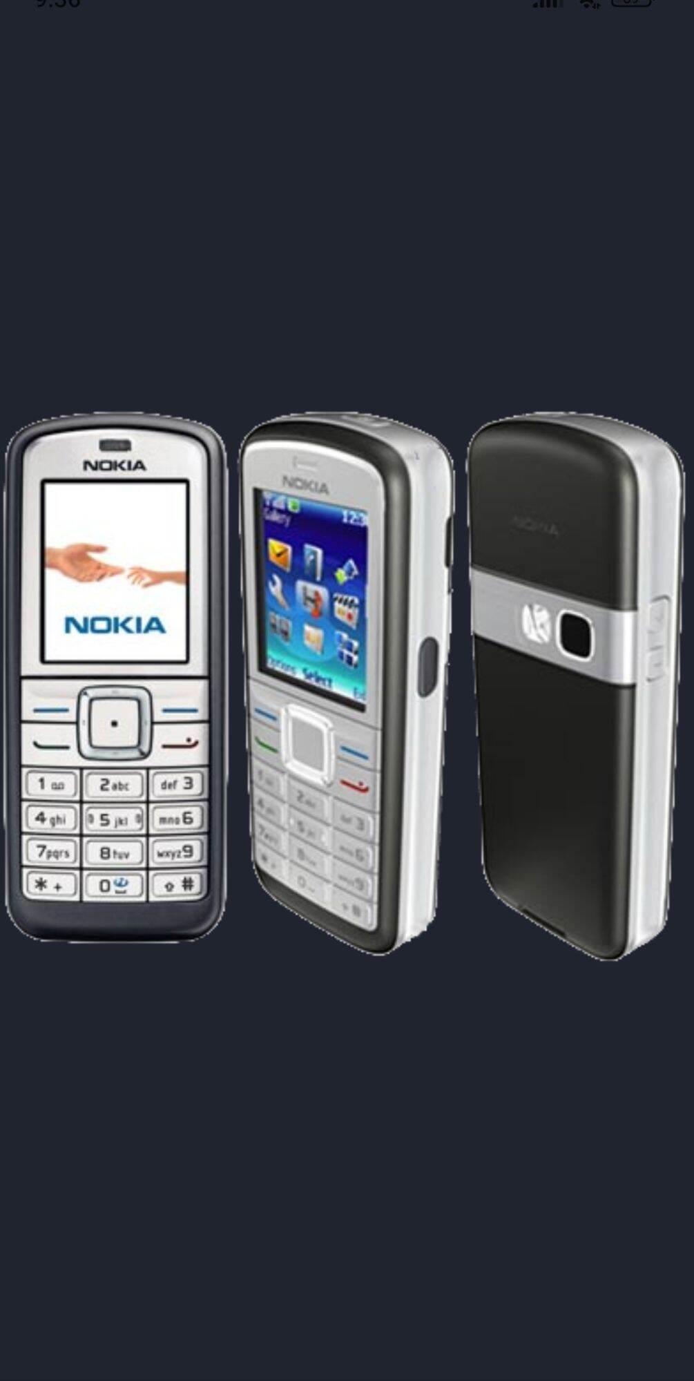 nokia 6080 RM 166 normal second ada casanya | Lazada Indonesia