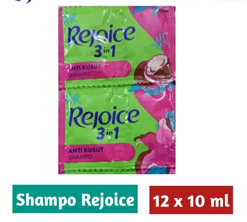 Rejoice pink sakura anti kusut Shampoo [5 mL/ 12 Pcs/ Sachet] | Lazada ...