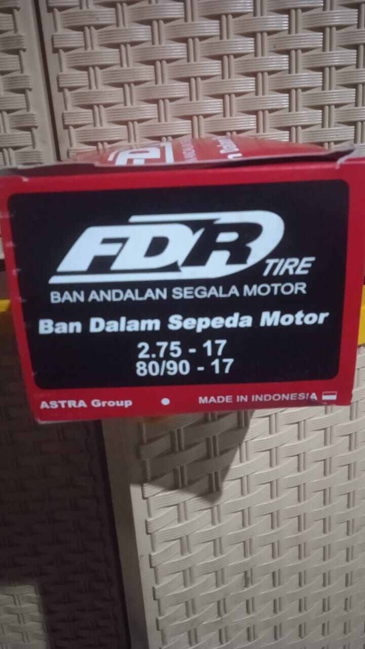 Ban dalam fdr 275-17 80/90-17 | Lazada Indonesia