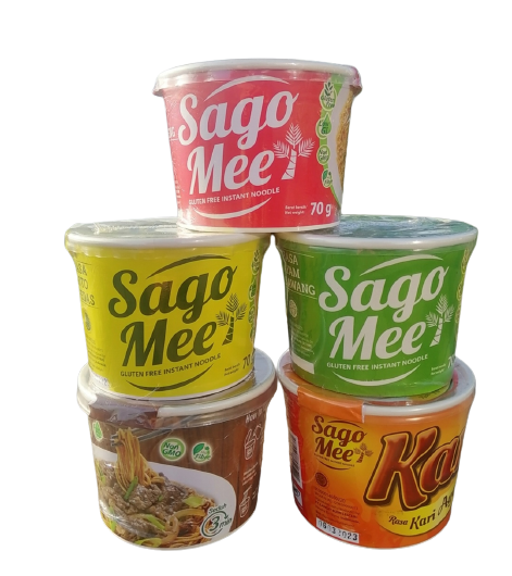 SAGOMEE PAKET KOMPLIT 5 CUP (BOLEH PILIH VARIAN) MIE INSTAN SAGO MEE ...