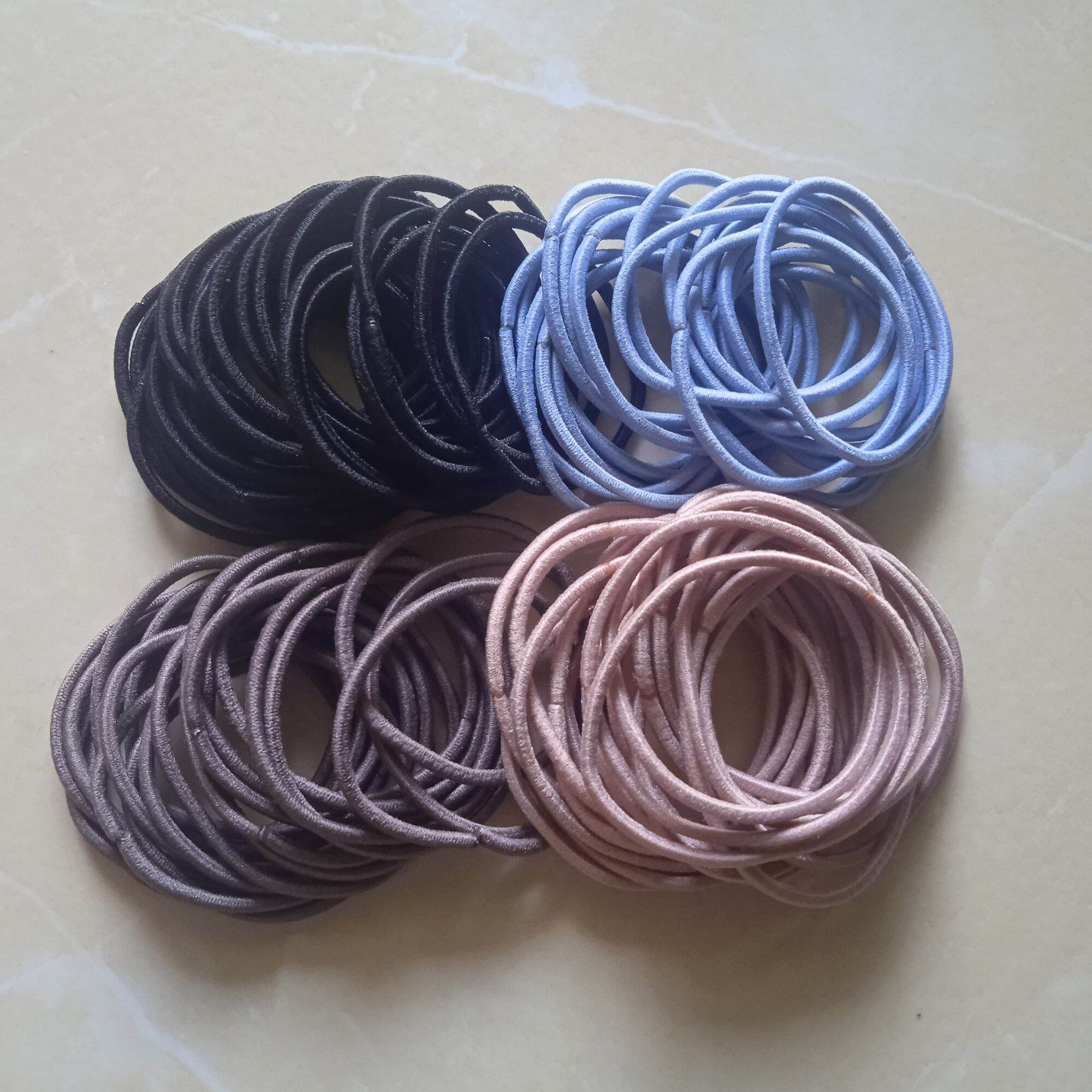 IKAT RAMBUT [ECER] KUNCIR KOREA, IKAT RAMBUT KARET 2PC