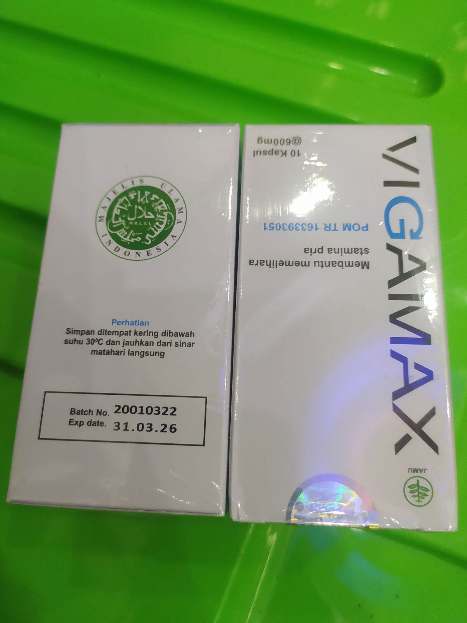 VIGAMAX ASLI OBAT PEMBESAR PENIS KUAT KERAS TAHAN LAMA 100% ORIGINAL HERBAL AMPUH | Lazada Indonesia