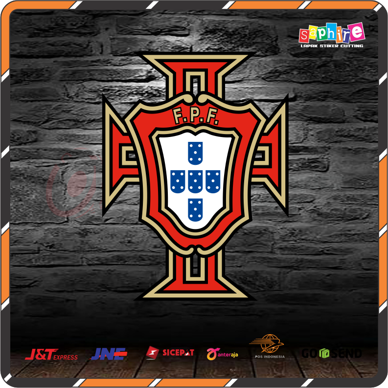 Stiker stiker Logo Timnas Portugal | Lazada Indonesia
