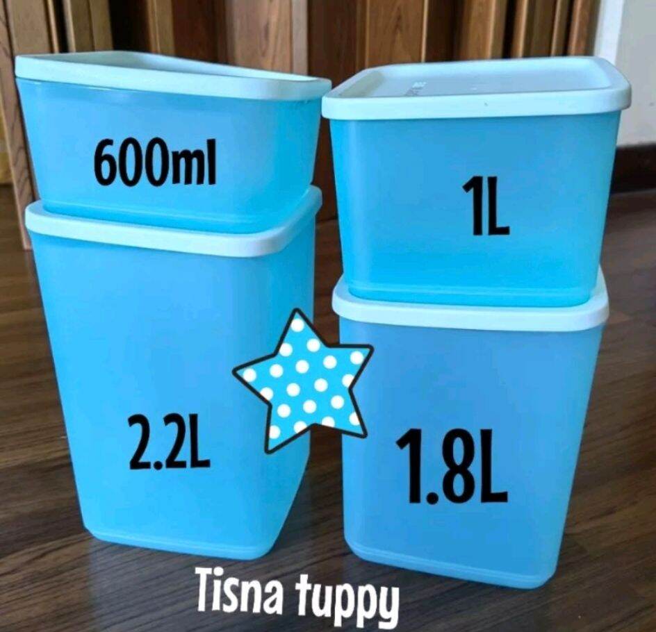 pop fiesta tupperware set toples isi 4 ukuran | Lazada Indonesia