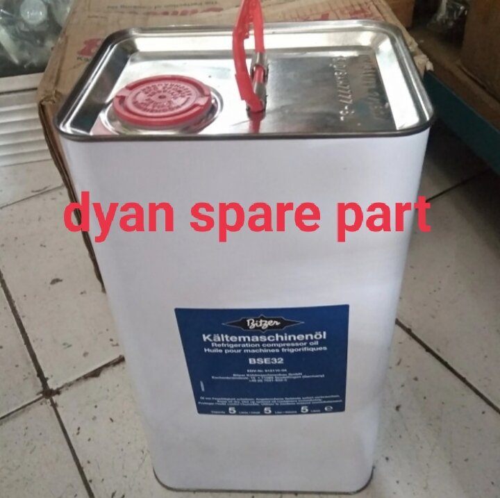 OLI BITZER BSE 32 5 LITER GERMAN / BITZER OLI COMPRESOR BSE32 5 LITER ...