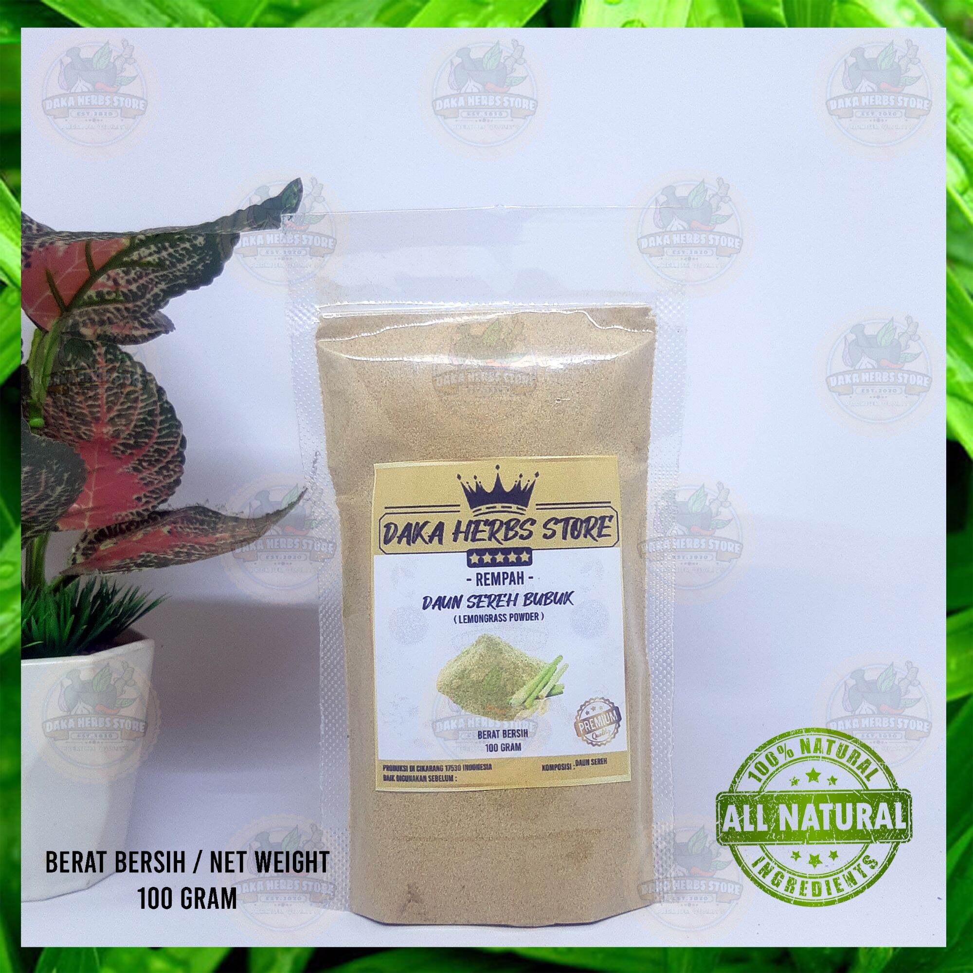 Daun Sereh Bubuk/ Lemon grass powder | Lazada Indonesia