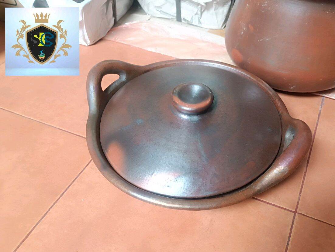 WAJAN GERABAH TANAH LIAT DIAMETER 30 CM / WAJAN SERABI TRADISIONAL JAWA ...