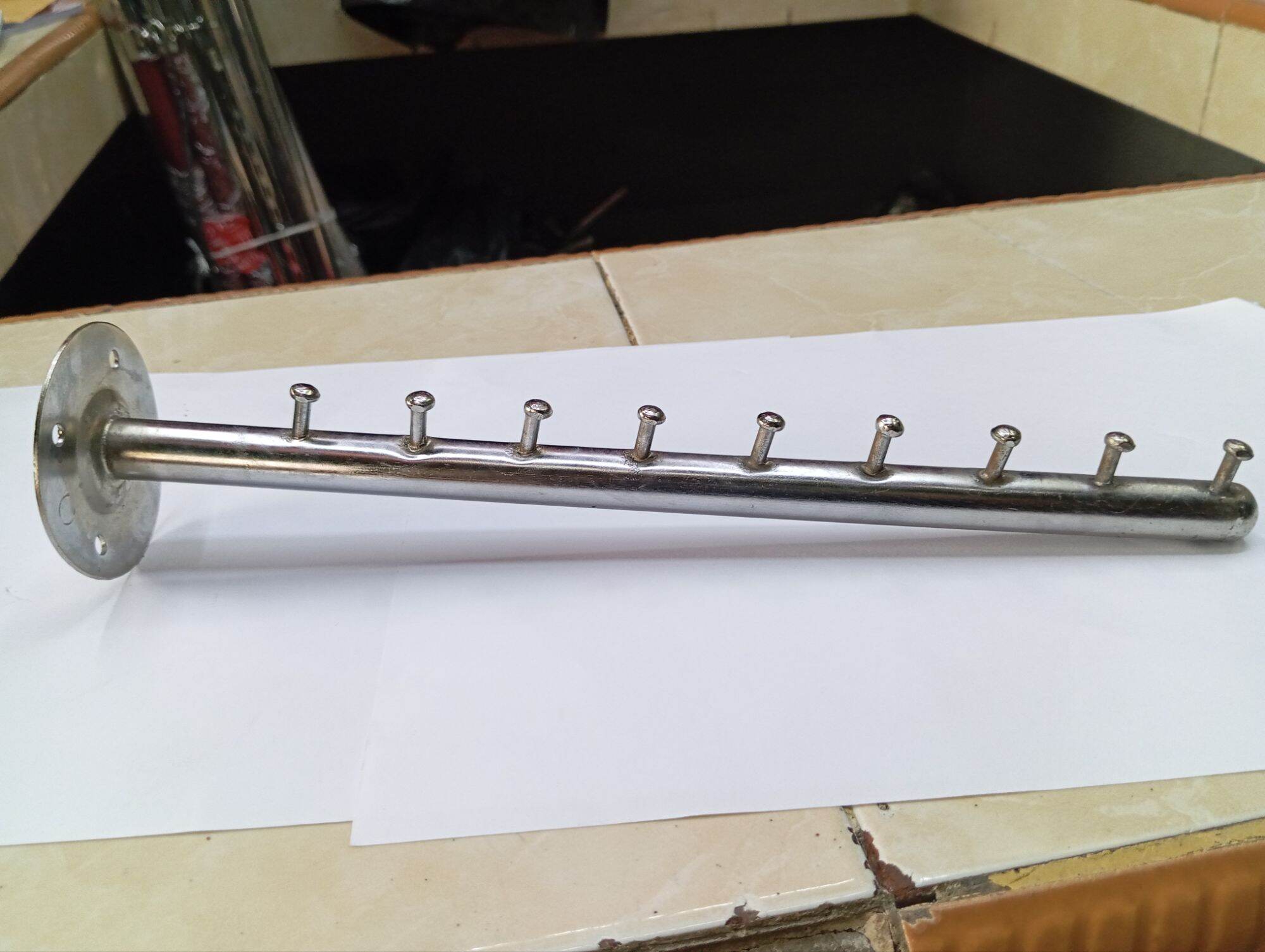 Hanger suling tembok 9 titik lurus | Lazada Indonesia