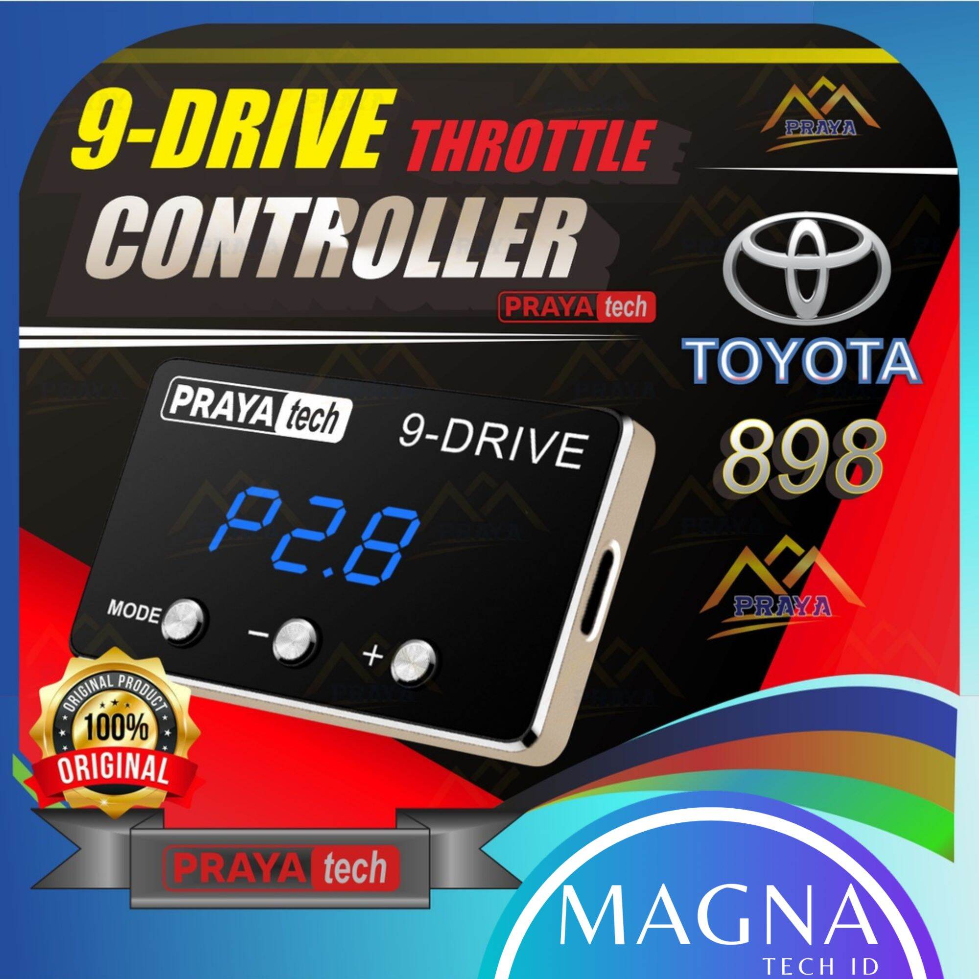 9 DRIVE THROTTLE CONTROLLER PIGGYBACK TOYOTA 898 REMAP ECU | Lazada ...