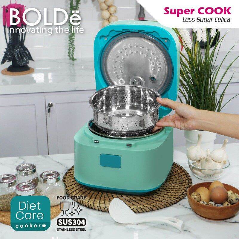 Rice Cooker Bolde Super Cook Less Sugar Celica Original Garansi Resmi ...