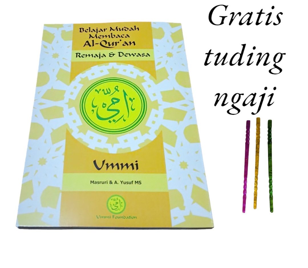 buku metode ummi-belajar mudah membaca al quran remaja dan dewasa jilid ...