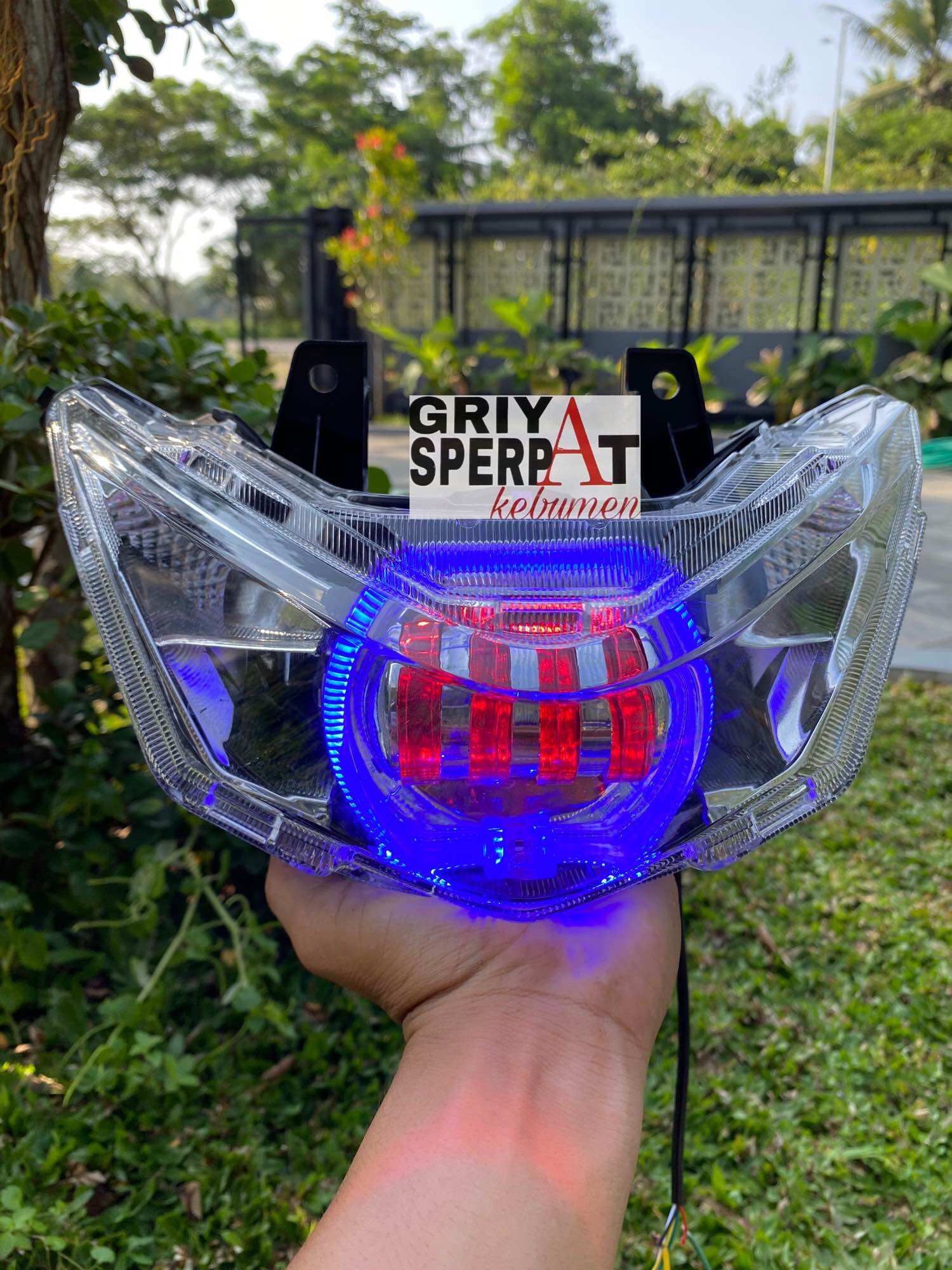 LAMPU DEPAN BEAT DELUXE BEAT LED 2020-2022 BILED PROJIE | Lazada Indonesia