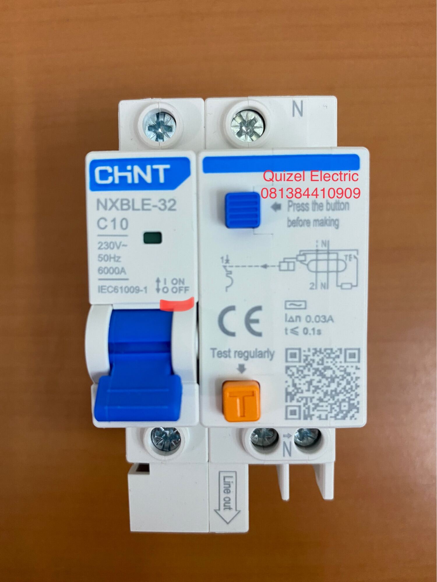 ELCB atau RCCB 10A 1P+N merk CHINT | Lazada Indonesia