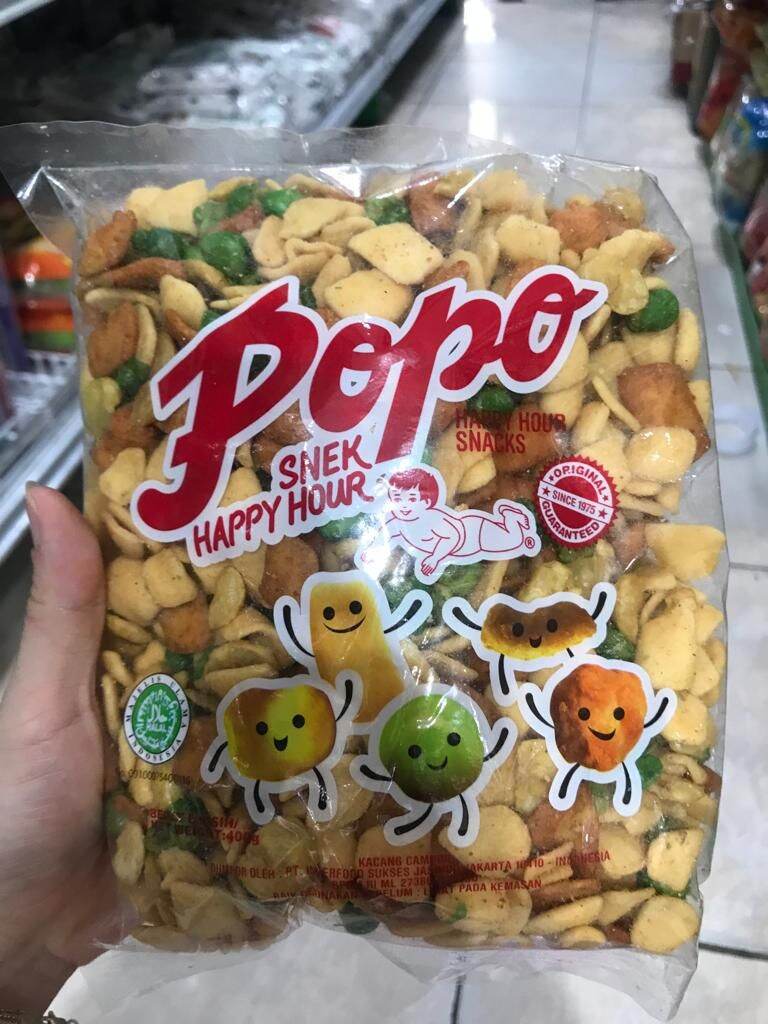 Popo Muruku Snack 400gr /Snack Happy Hour /Popo Muruku Ikan /POPO ...