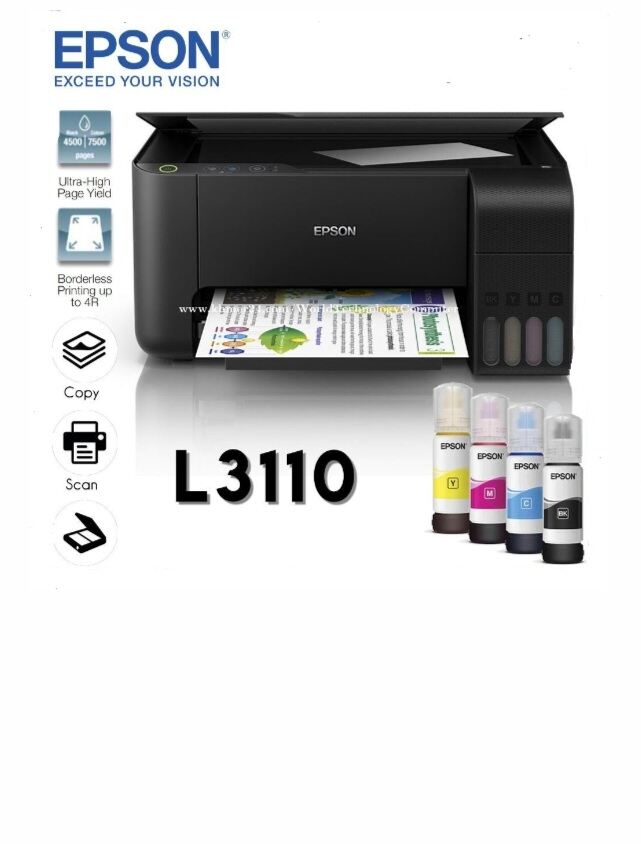 PRINTER EPSON L3110 Ink Tank SCAN COPY | Lazada Indonesia