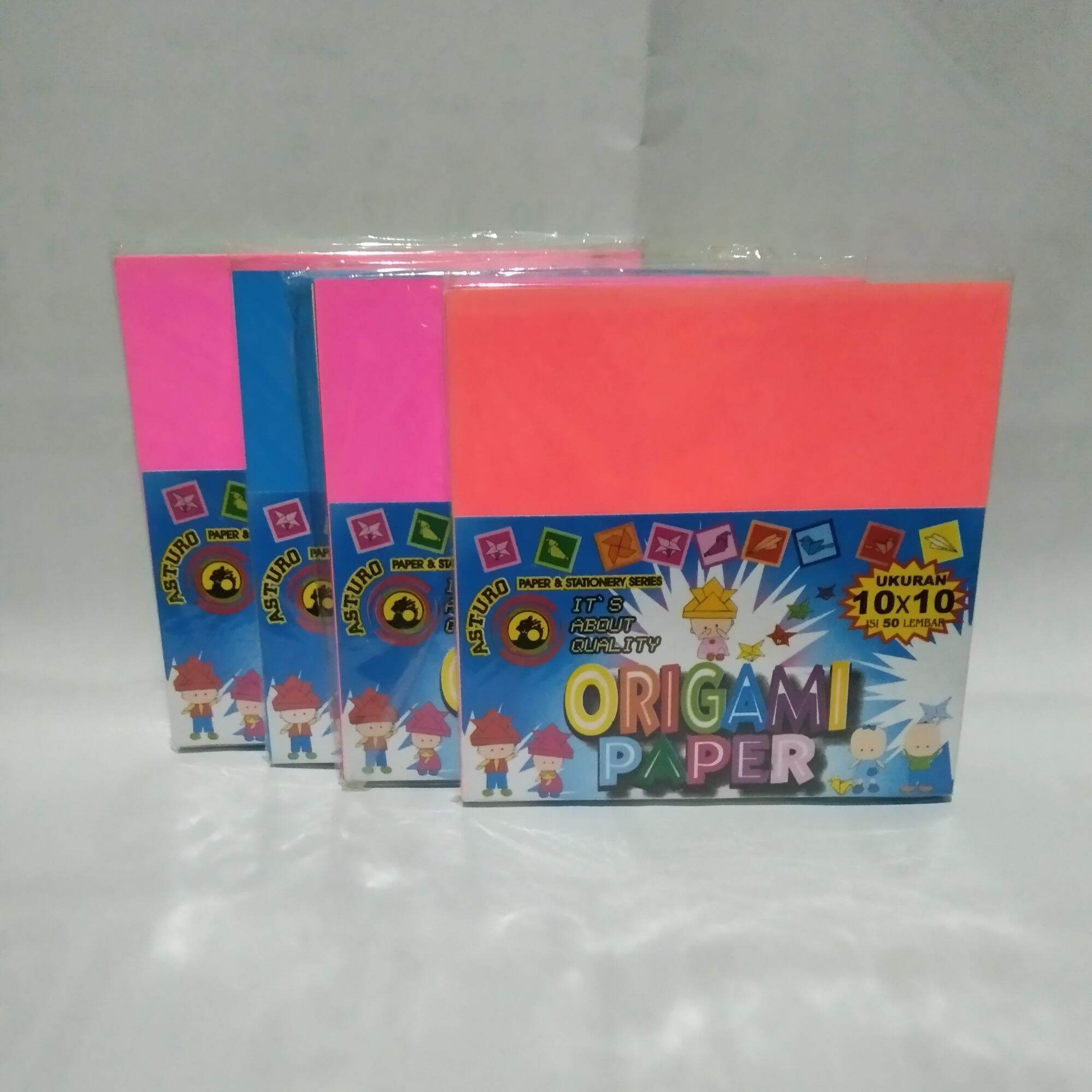Asturo Origami Paper / Kertas Warna isi 50 Lembar | Lazada Indonesia