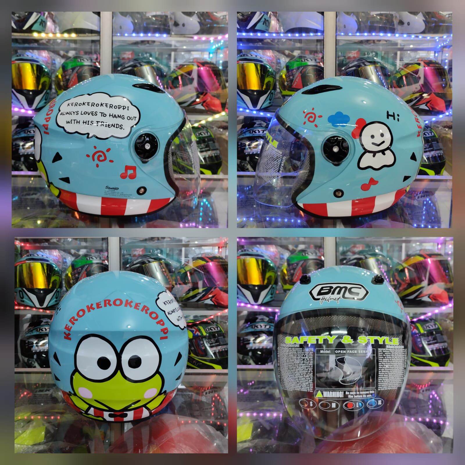 helm bmc milan original | Lazada Indonesia