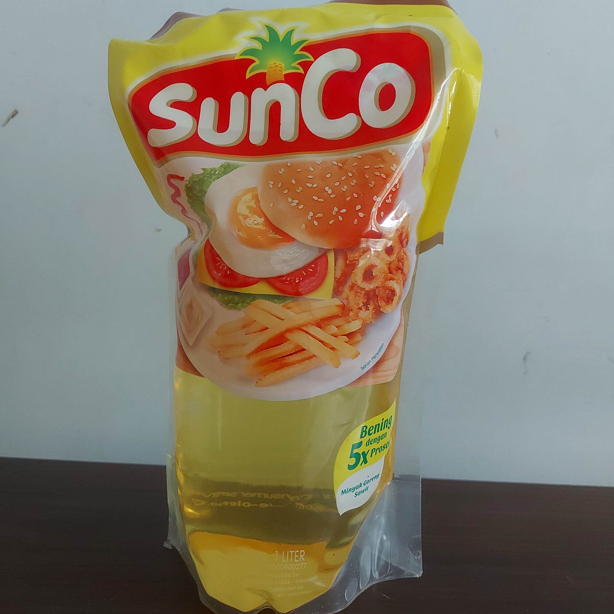 SunCo Minyak Goreng Kelapa Sawit Bening Premium Refill 1000ml 1 liter ...