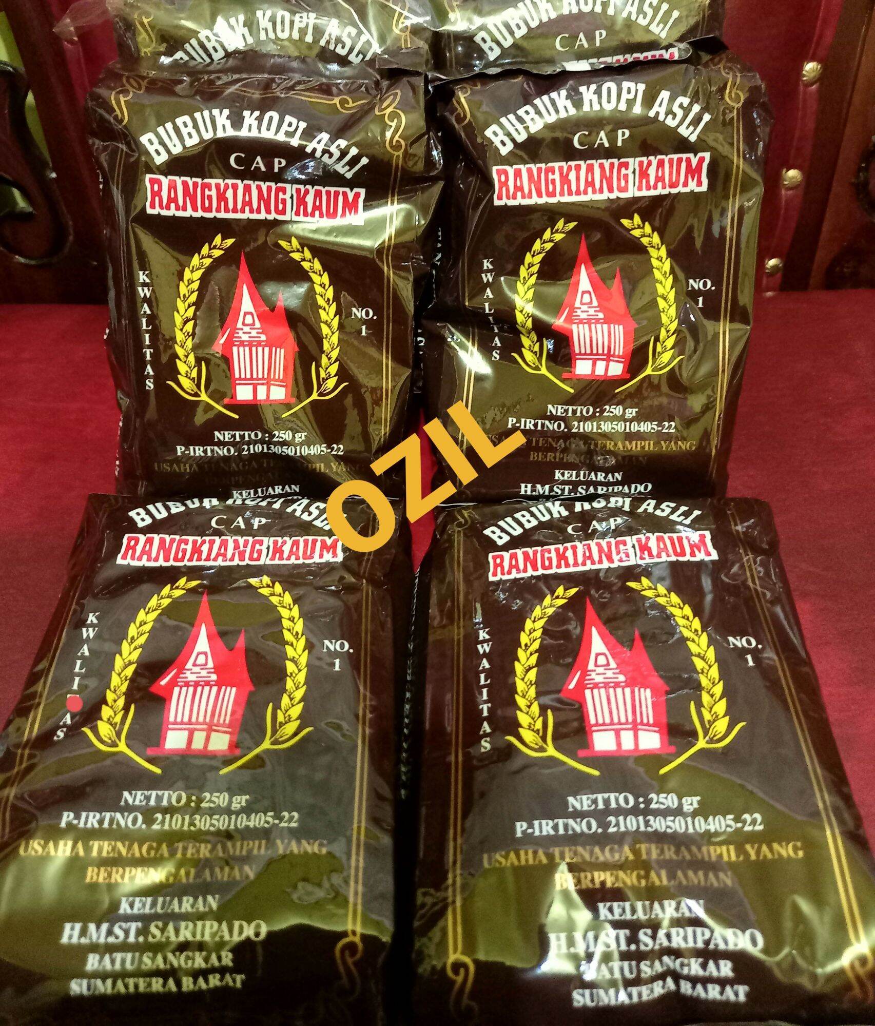PAKET KOPI BUBUK ASLI CAP RANGKIANG KAUM 1 KG / 250 GRAM | Lazada Indonesia