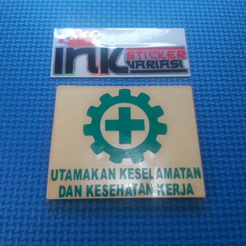 Sticker k3 keselamatan kerja safety first cutting | Lazada Indonesia
