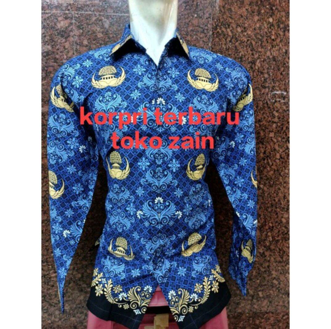baju korpri pria terbaru 2022 full puring hero | Lazada Indonesia