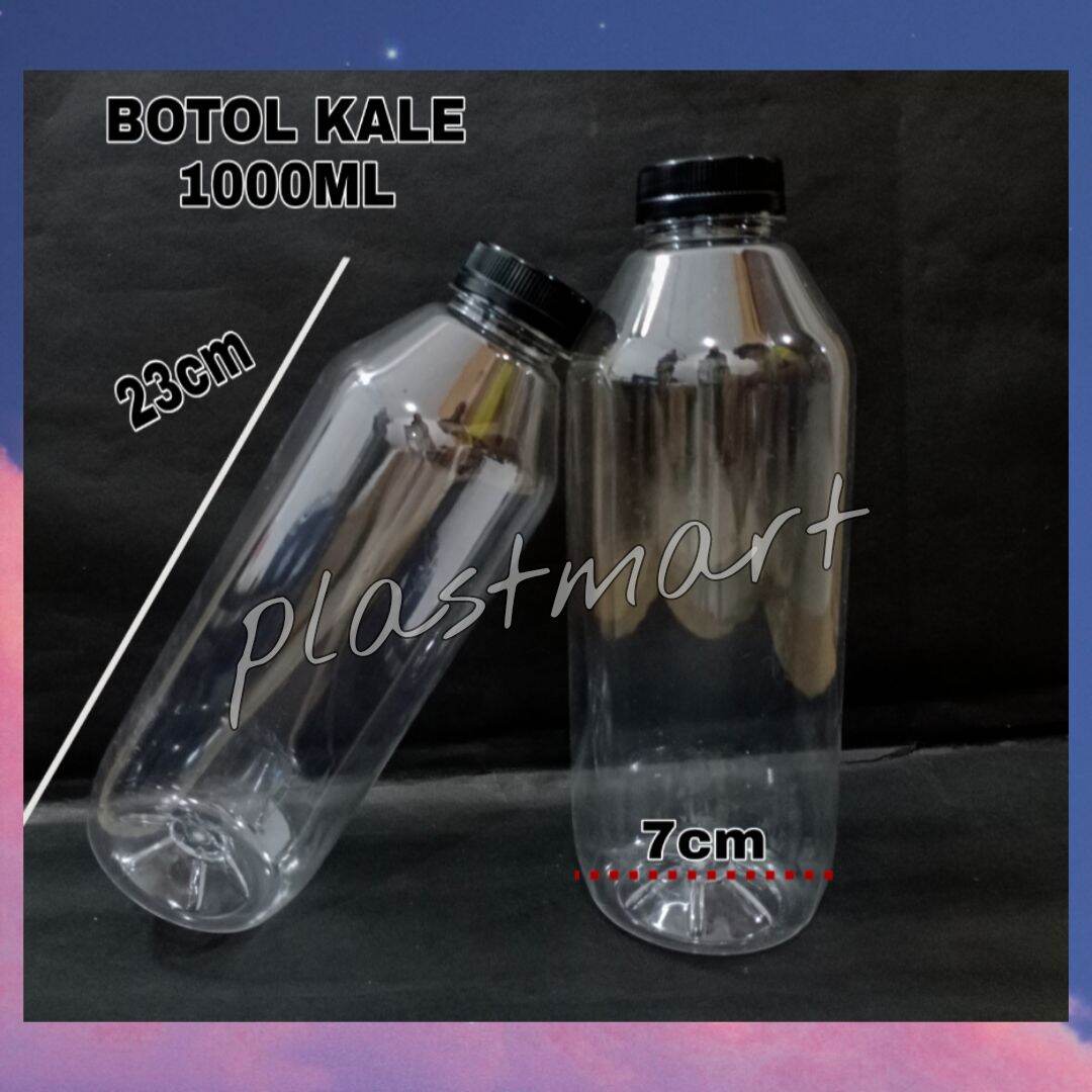 Botol Kale 1000ml (1lt) - Botol Plastik / pcs | Lazada Indonesia