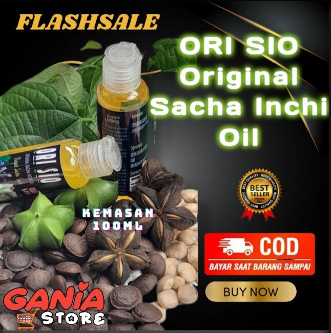 MINYAK SACHA INCHI ORIGINAL murni OIL sacha inchi KEMASAN HEMAT 100ml ...
