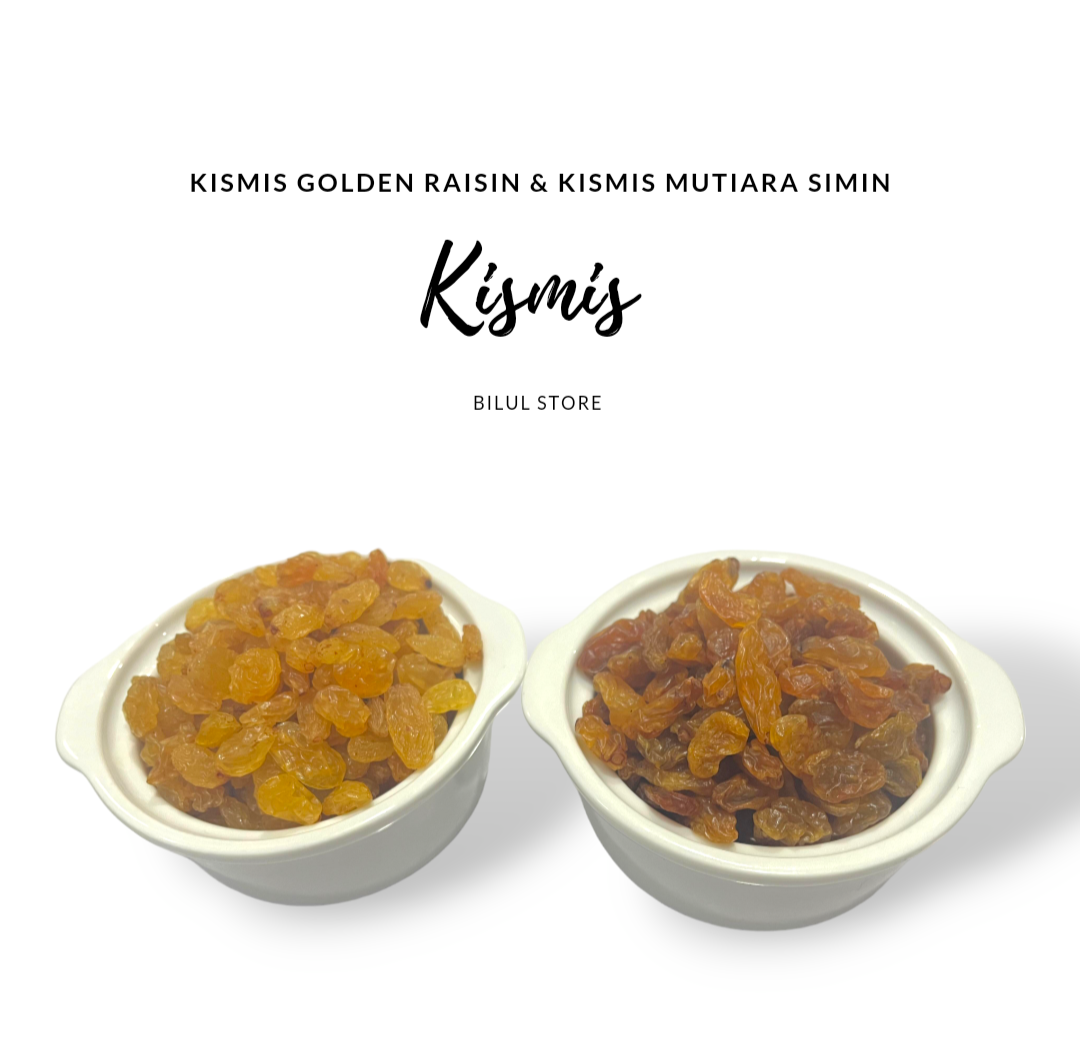 BUAH KISMIS GOLDEN RAISIN & KISMIS MUTIARA (SIMIN) | Lazada Indonesia