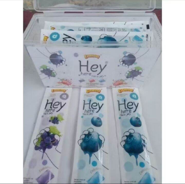 Jelly Hey Here / Jelly Agar Aneka Rasa 1 Pak Isi 30 Pcs | Lazada Indonesia