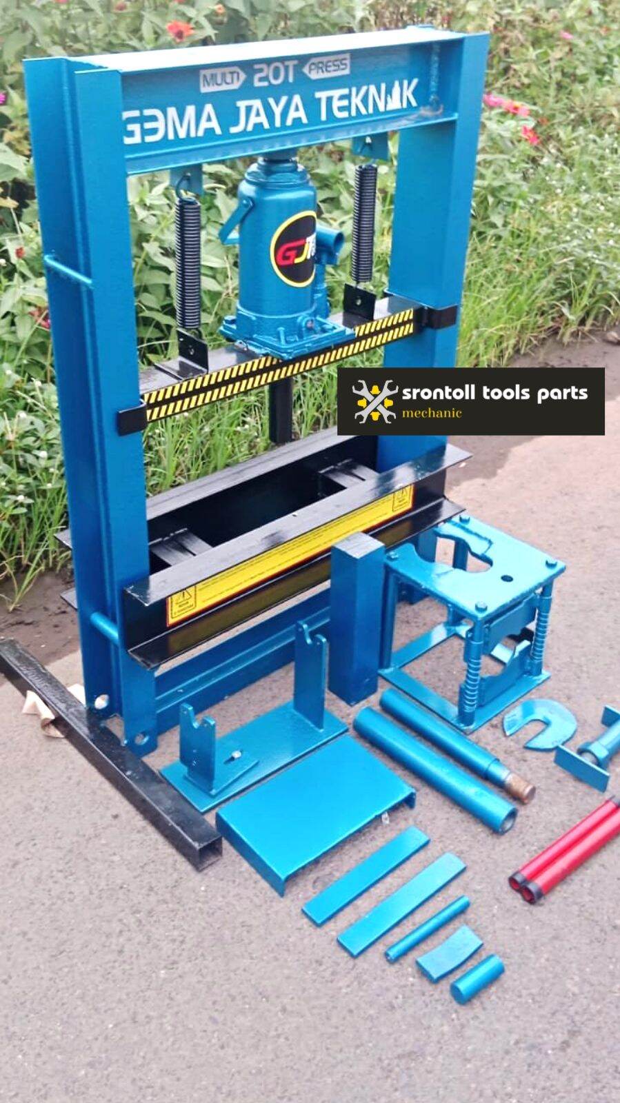 (Bisa COD) Alat press Multifungsi 20 Ton press pres pelek velg pres as ...