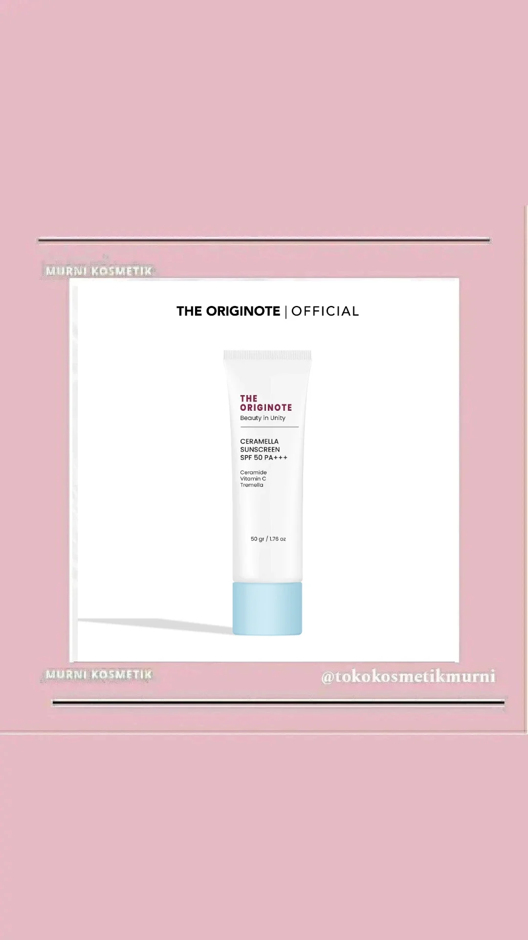 The Originote Ceramella Sunscreen SPF 50 PA+++ | Lazada Indonesia