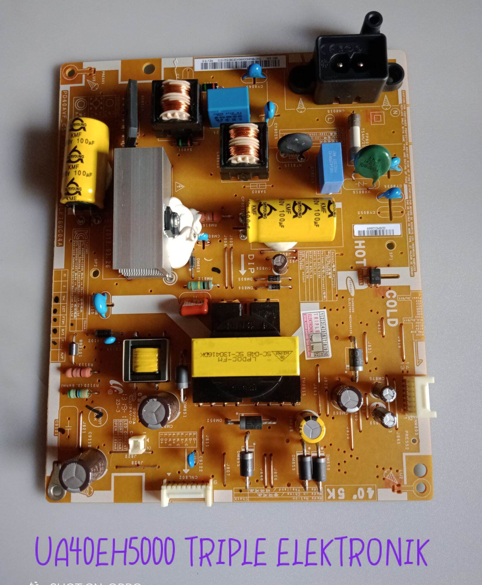 PSU / POWER SUPLAI TV LED SAMSUNG MODEL UA40EH5000 40EH5000 | Lazada ...