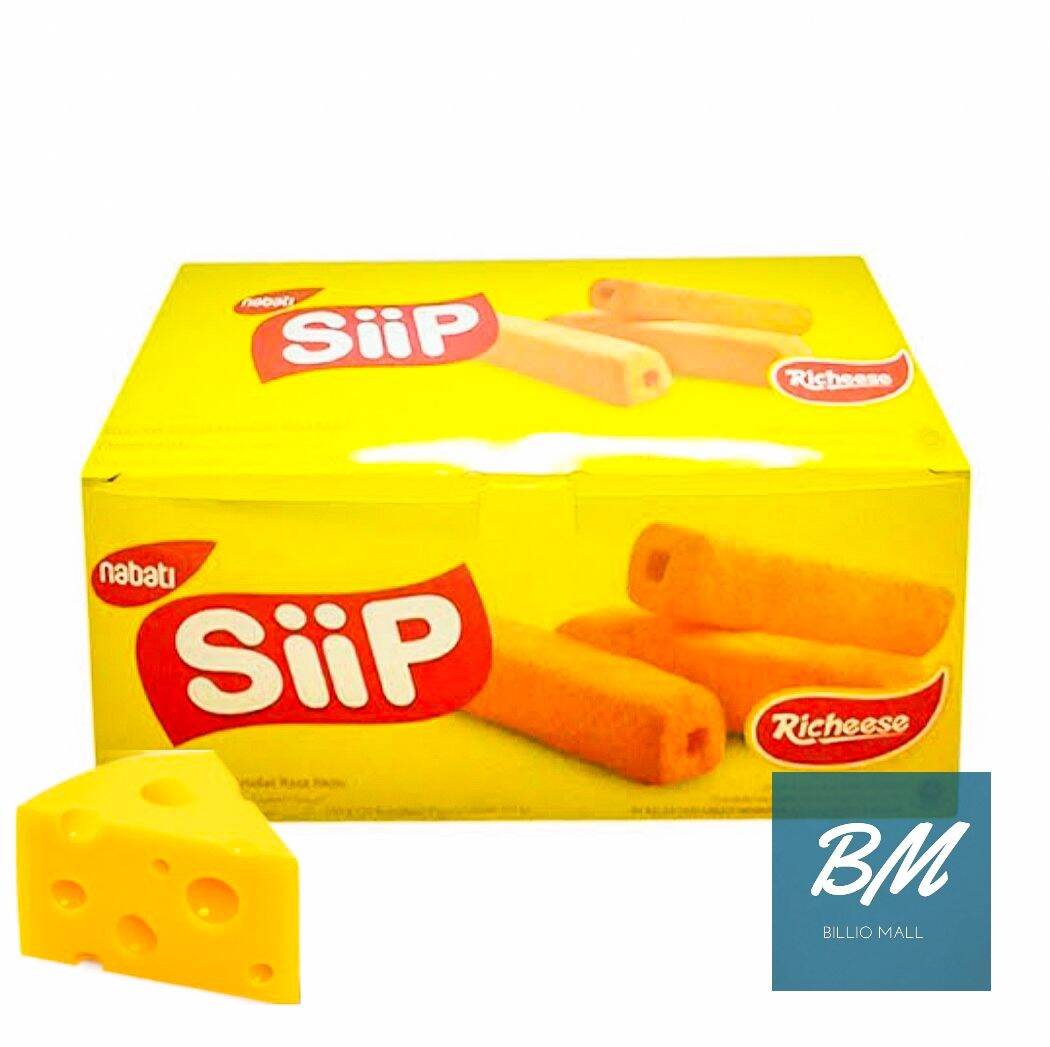 NABATI SIIP BOX isi 20 Pcs x 5 gr / Nabati Siip Keju / Nabati Siip ...