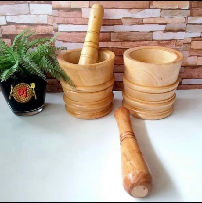 Lumpang Kayu Tumbukan Kayu Halu Kayu | Lazada Indonesia