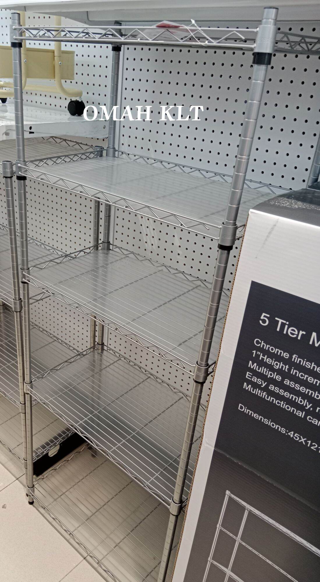 KRISBOW Rak Besi Serbaguna 5 Tingkat | Lazada Indonesia