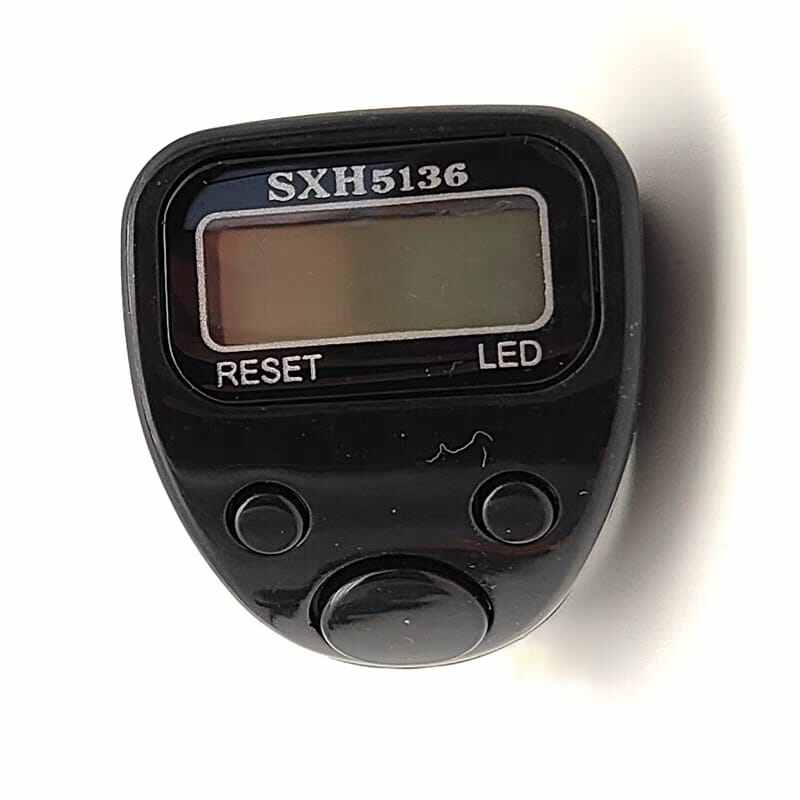 Tasbih digital led mini alat penghitung Dzikir alat hitung digital ...