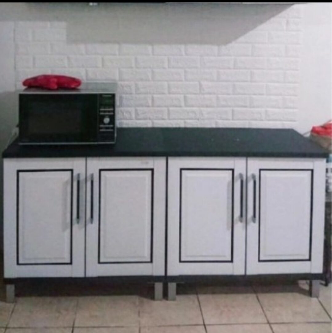 PAKET KITCHEN SET BAWAH 4 PINTU / MEJA DAPUR / MEJA TV / MEJA ...