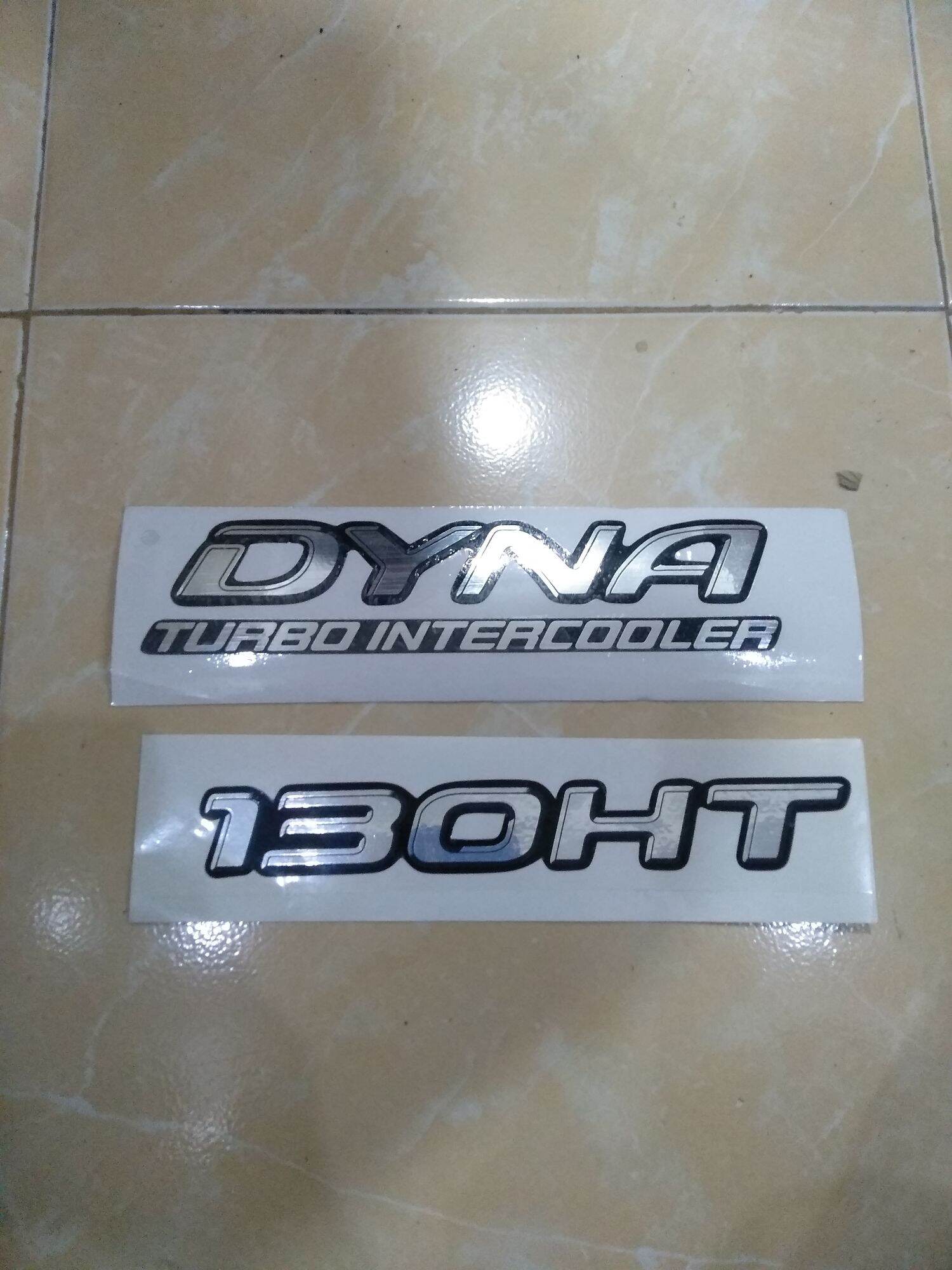sticker tulisan Dyna 130 HT | Lazada Indonesia