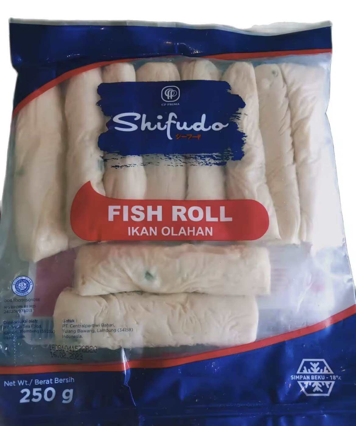 Frozen food/Shifudo Fish Roll 250gr/500gr/1kg (ikan olahan) | Lazada ...