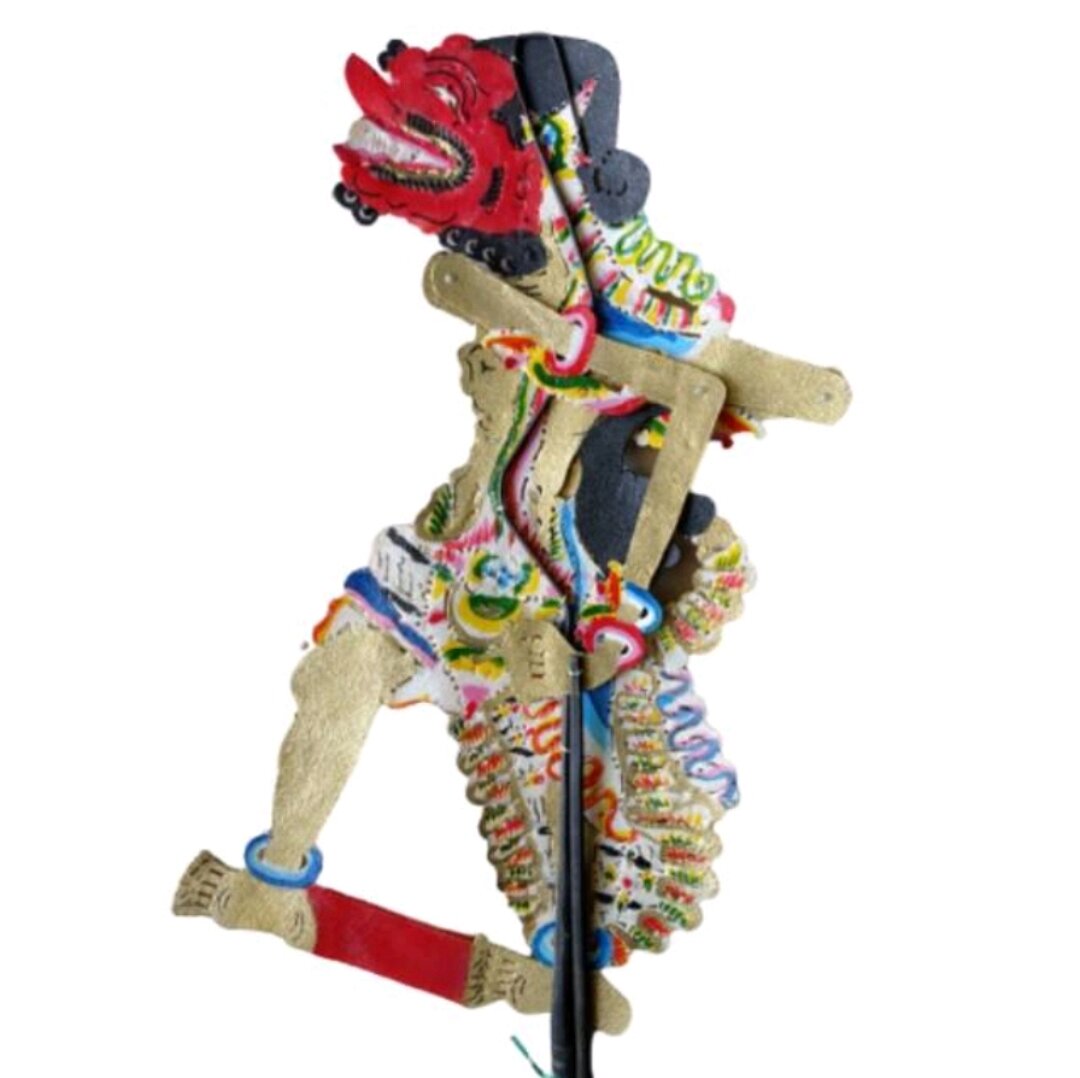 KERAJINAN WAYANG KULIT BUTO RAKSASA CAKIL UKURAN PEDALANGAN | Lazada ...