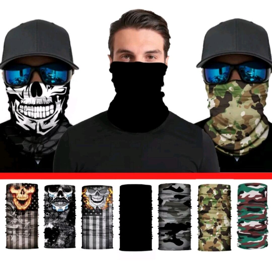 MASKER BAFF HITAM DAN MOTIF | Lazada Indonesia