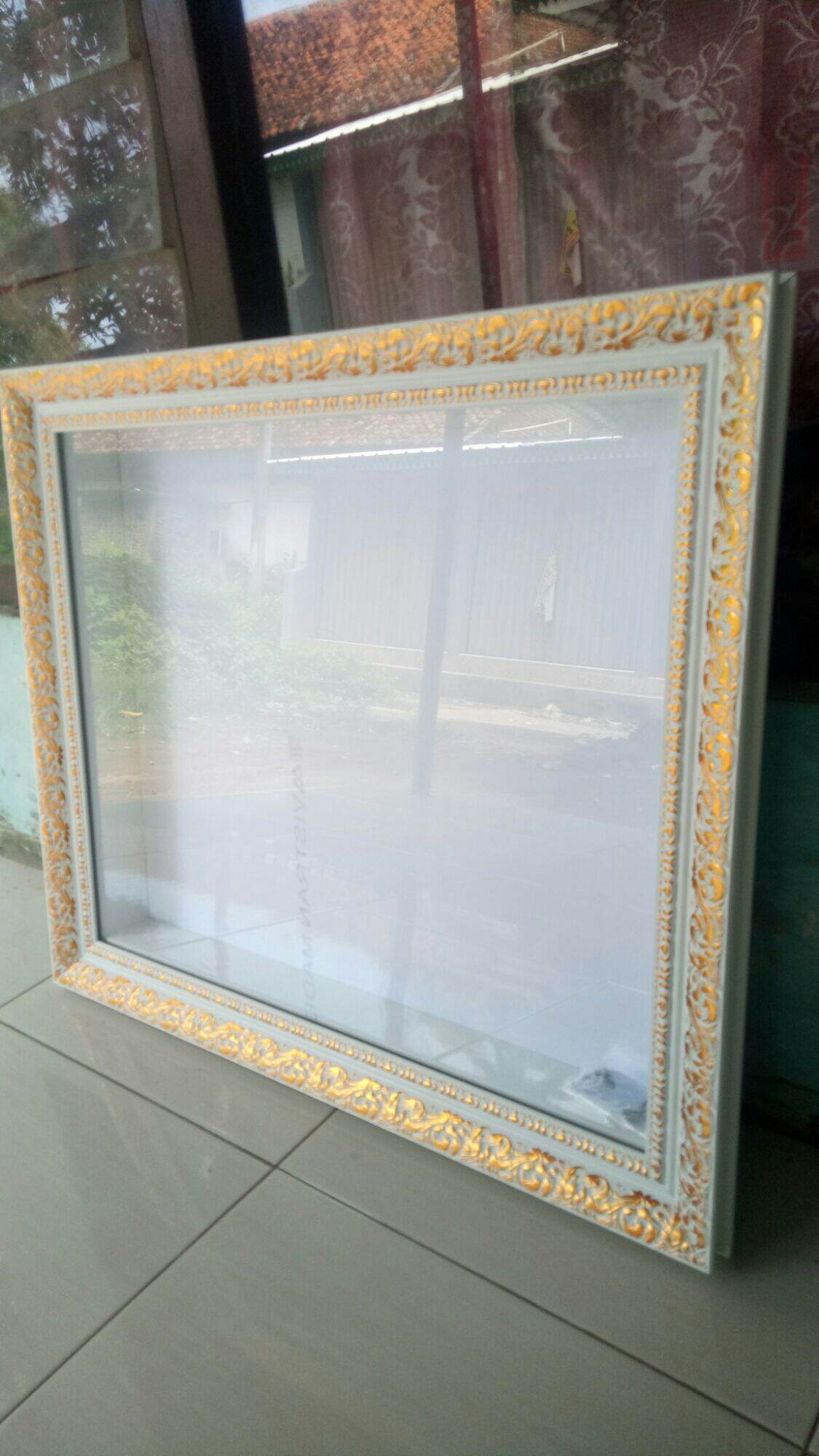 thamy frame bingkai mahar 3D ukuran 40x60 list 4,5 cm single +box+kaca ...