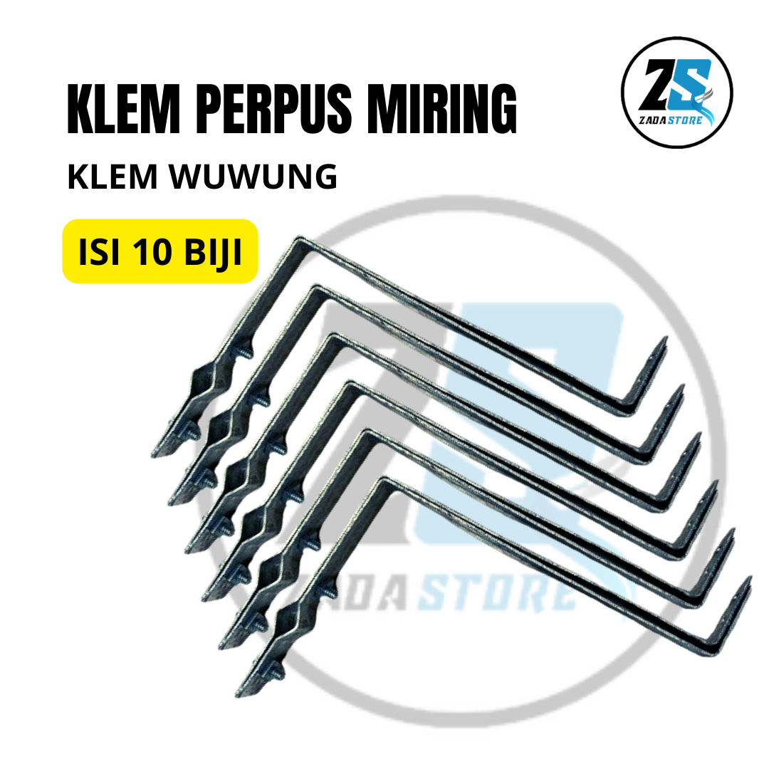 Klem Perpus Miring Isolator Kabel Penangkal Anti Petir Grounding Rod ...